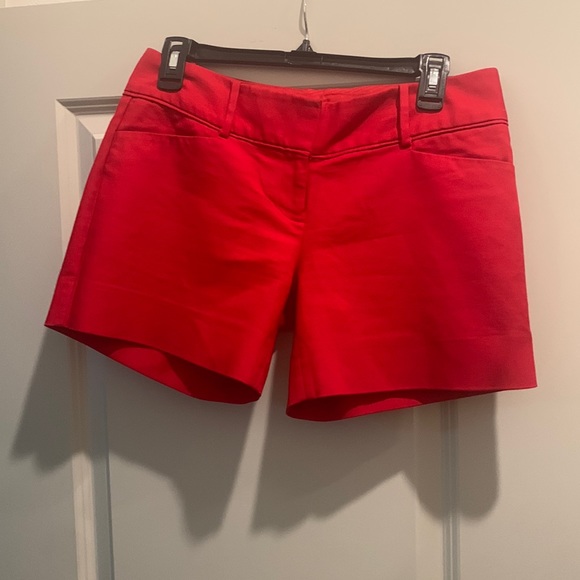 The Limited | Shorts | Sexy Apple Red Tailored Shorts | Poshmark